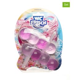 WC Frisch WC-Gelanh&auml;nger "Brilliant Gel All in1 Spring Rain", 2 St&uuml;ck je 42 g - 28% | Putzutensilien
