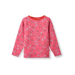 Smafolk Sm&aring;folk Longsleeve "Rakete" in Pink - 51% | Gr&ouml;&szlig;e 110/116 | Kinder-longsleeves