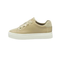 Gant Footwear Leder-Sneakers "Gant" in Beige - 58% | Gr&ouml;&szlig;e 39 | Damen-sneakers