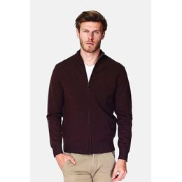 C& Jo Cardigan in Dunkelbraun - 64% | Gr&ouml;&szlig;e 48 | Herren-pullover-cardigans