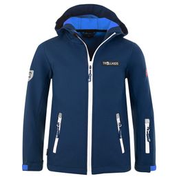 Trollkids Softshelljacke "Oslofjord" in Dunkelblau - 48% | Gr&ouml;&szlig;e 92 | Kinder-outdoor-jacken