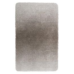 Wecon Home Badvorleger "Luuk" in Hellbraun/ Grau - 55% | Gr&ouml;&szlig;e 60x100 cm | Heimtextilien-badematten