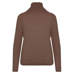 Malo Optimum Rollkragenpullover in Braun - 80% | Gr&ouml;&szlig;e M | Damen-pullover-cardigans