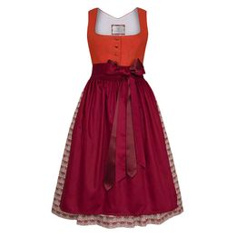 Alpenfee Dirndl ''Anka'' in Rot - 49% | Gr&ouml;&szlig;e 50 | Damen-dirndl