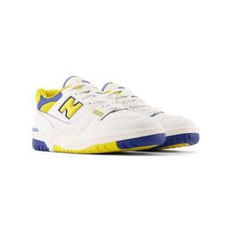 New Balance Leder-Sneakers "550" in Wei&szlig;/ Gelb - 26% | Gr&ouml;&szlig;e 44 | Herrensneakers