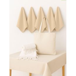 Samimi 9tlg. Textilien-Set in Beige - 54% |