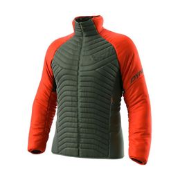 Dynafit Funktionsjacke "Speed" in Khaki/ Orange - 44% | Gr&ouml;&szlig;e L | Herren-outdoorjacken