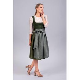 Edelnice Dirndl "Anni" in Dunkelgr&uuml;n - 47% | Gr&ouml;&szlig;e 38 | Damen-dirndl