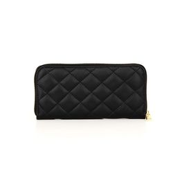Mia Tomazzi Leder-Geldb&ouml;rse "Frosinone" in Schwarz - (B)20 x (H)10 x (T)3 cm - 76% | Portemonnaies-etuis