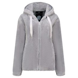 Geographical Norway Fleecejacke "Urose" in Grau - 63% | Gr&ouml;&szlig;e M | Damenjacken