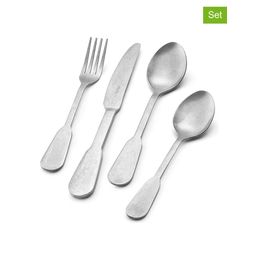 Mikasa 16tlg. Besteck-Set ''Soho'' in Silber - 11% | Gedeckter-tisch