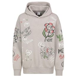 Sublevel Hoodie in Hellgrau - 55% | Gr&ouml;&szlig;e M | Damen-sweatshirts-jacken