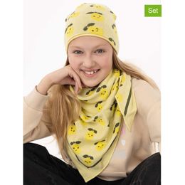 Zwillingsherz 2tlg. Accessoires-Set "Happy Lemon" in Gelb - 33% | Kindermuetzen