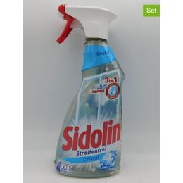 Sidolin 5er-Set: Glasreiniger "Streifenfrei Cristal 3in1", je 500 ml - 33% | Putzutensilien