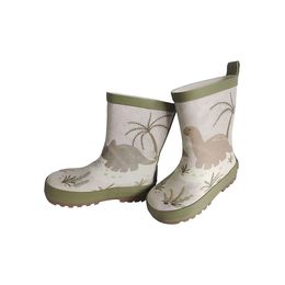 MaxiMo Gummistiefel "Dinosaurier" in Khaki/Beige - 19% | Gr&ouml;&szlig;e 22 | Babygummistiefel