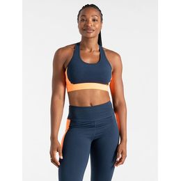 Dare 2b Sport-BH "Swift II" in Dunkelblau/ Orange - 66% | Gr&ouml;&szlig;e L | Damen-sportunterwaesche