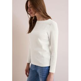 Cecil Longsleeve in Creme - 54% | Gr&ouml;&szlig;e XL | Damen-tops