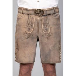 Edelnice Lederhose "Lukas" in Hellbraun - 40% | Gr&ouml;&szlig;e 54 | Herren-trachten-lederhosen
