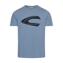 Camel Active Shirt in Hellblau/ Schwarz - 39% | Gr&ouml;&szlig;e XL | Herren-plussize