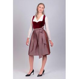 Edelnice Dirndl in Bordeaux - 22% | Gr&ouml;&szlig;e 40 | Damen-dirndl