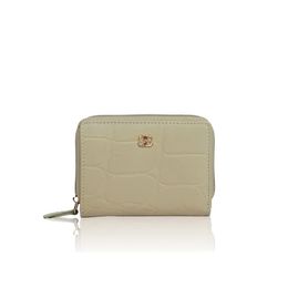 Bellicci Leder-Geldb&ouml;rse "Veneta" in Beige - (B)11 x (H)8 x (T)2 cm - 34% | Portemonnaies-etuis