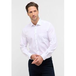 Eterna Hemd - Modern fit - in Wei&szlig; - 51% | Gr&ouml;&szlig;e 45 | Herren-plussize