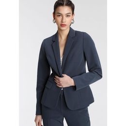 Tamaris Damen Kurzblazer in Trendfarben blau 38