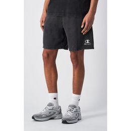 Champion Herren Sweatshorts f&uuml;r Freizeit, aus Baumwolle und Polyester, leichtes Material schwarz XS (44), N-Gr