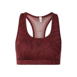 Puma Sport-BH '4KEEPS' Damen Gr&ouml;&szlig;e M bordeaux / dunkelrot / schwarz