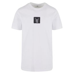 MisterTee Damen MisterTee T-Shirt &raquo;MisterTee Herren Skelett Patch Tee&laquo; 1 Stk. XS