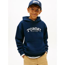 Tommy Hilfiger Jungen Kapuzensweatshirt, Regular fit, f&uuml;r Kinder bis 16 Jahre 86