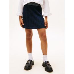 Tommy Hilfiger M&auml;dchen Strickrock &raquo;MINI CABLE SKIRT&laquo; Regular fit, f&uuml;r Kinder bis 16 Jahre 7 (122)