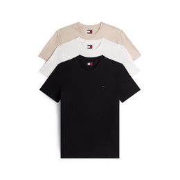 Tommy Jeans Herren T-Shirt &raquo;TJM XSLIM 3 PACK TEE&laquo; Mit Rundhalsausschnitt 4XL