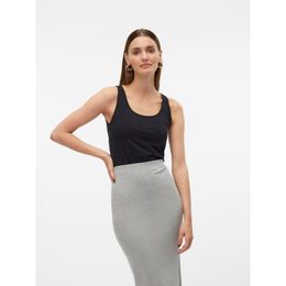 V&eacute;ro Moda Vero Moda Damen Tanktop &raquo;VMLULU LONG TANK TOP JRS GA NOOS&laquo; Baumwollmischung, regular fit schwarz XL