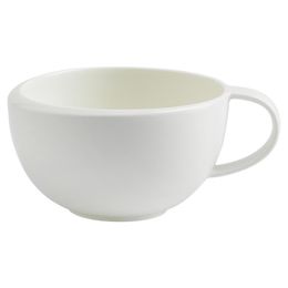 Villeroy & Boch Villeroy & Boch Kaffeetasse New Moon, Wei&szlig;, Keramik, Uni, 290 ml, Kaffee & Tee, Tassen, Kaffeetassen