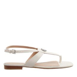 Lauren by Ralph Lauren Lauren Ralph Lauren Sandalen - Everley Sandals Flat Sandal - Gr. 40,5 (EU) - in Creme - f&uuml;r Damen