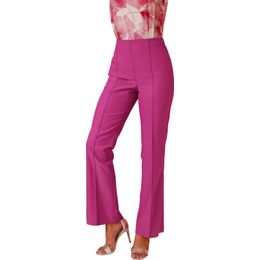 CREATION L PREMIUM Damen Stoffhose mit weitem Bein, Lyocell-Qualit&auml;t magenta Gr&ouml;&szlig;e 38
