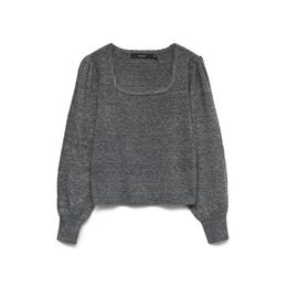 V&eacute;ro Moda VERO MODA Pullover 'Suri' Damen Gr&ouml;&szlig;e 4XL/5XL graumeliert