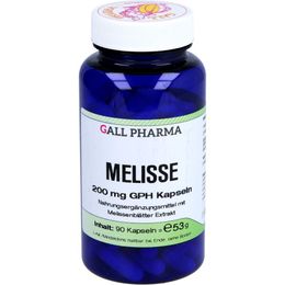 Hecht-Pharma Melisse 200 mg Gph Kapseln 90 St
