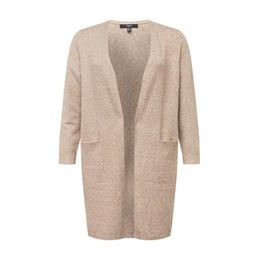 Vero Moda Curve Strickjacke 'Doffy' Damen Gr&ouml;&szlig;e XL sepia