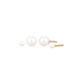 Elli Earrings 'Pearl' female Gold size One Size