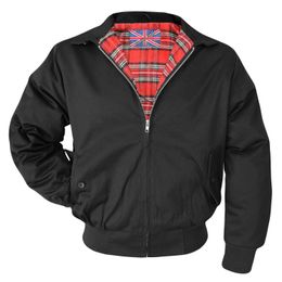MFH Harrington Jacke English Style schwarz, Gr&ouml;&szlig;e S