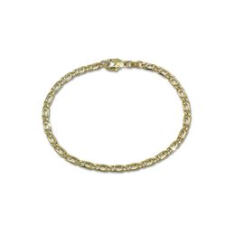 333 Gelbgold - 8 Karat Damen GoldDream Armb&auml;nder Tigerauge hohl ca. 19cm | Gr.: onesize