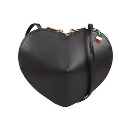 Florence Umh&auml;ngetasche Leder schwarz ca. 22cm | Gr.: onesize