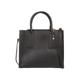Florence Handtasche Leder schwarz ca. 32cm | Gr.: onesize
