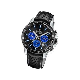 Analog-Armbanduhr Festina Timeless Chronograph schwarz gro&szlig; (ca. 45mm) | Gr.: onesize