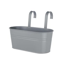 Butlers H&auml;ngekasten ZINC 4er-Set in Grau | Gr.: onesize