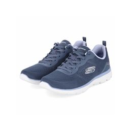 Skechers Schn&uuml;rhalbschuh in blau | Gr.: 42