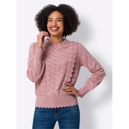 Heine Feinstrickpullover in hortensie | Gr.: 38
