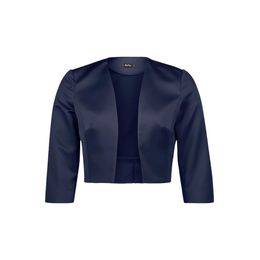 Vera Mont Bolero-Jacke mit Kellerfalten in Night Sky | Gr.: 46